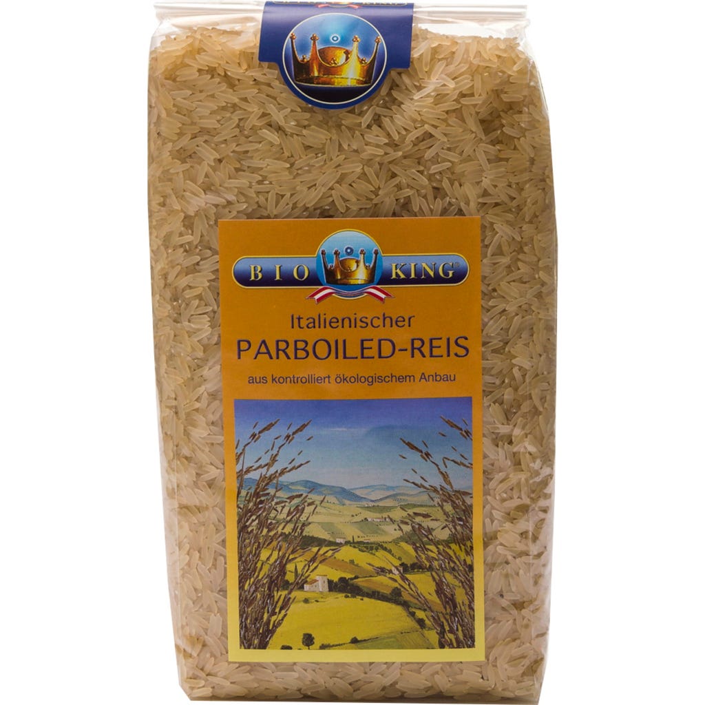BioKing Parboiled Reis Bio, 1.000 g - Ayurveda101 Österreich